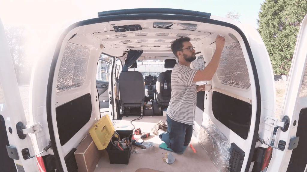 Insulating My Small Camper Van – The Tiny Camper Van