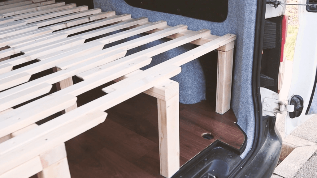 Creating A Unique 3 Section Pullout Bench/Bed With Storage – The Tiny ...