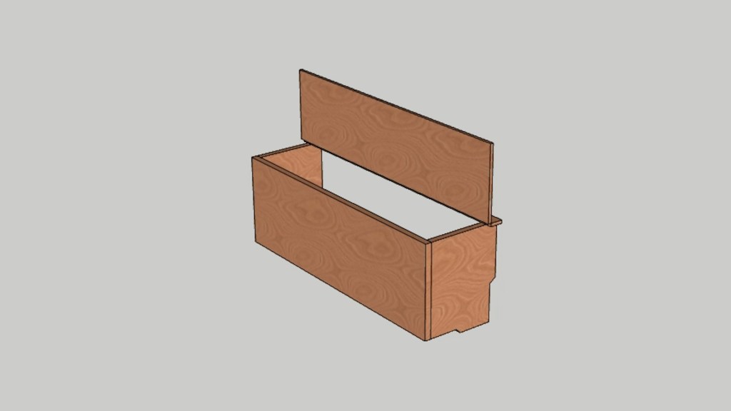 Building A Wheel Arch Storage Box – The Tiny Camper Van