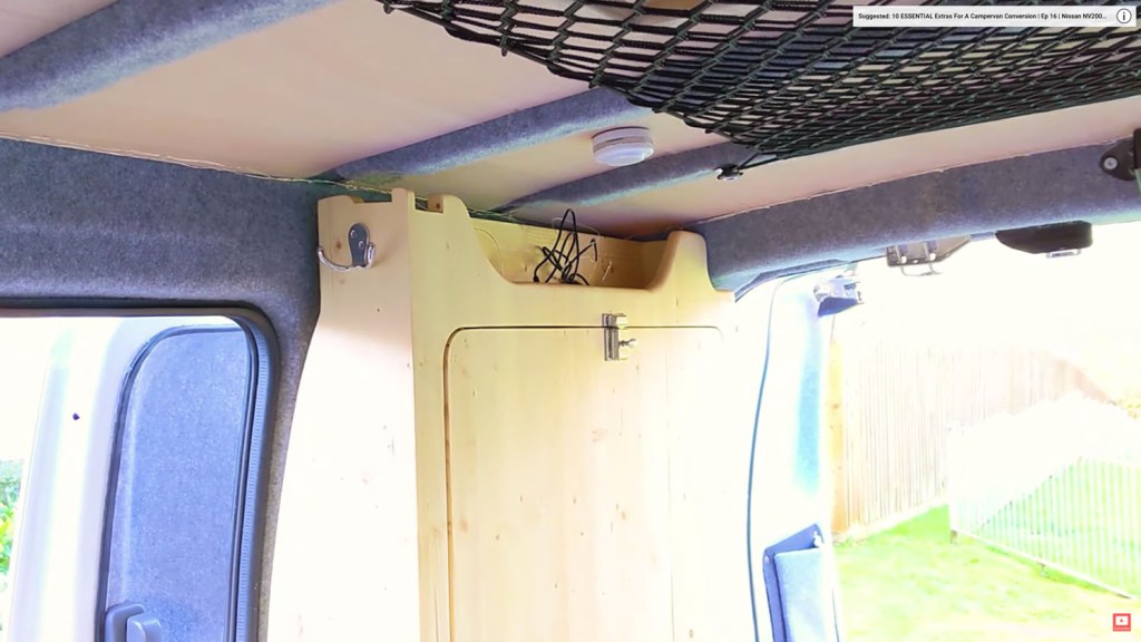Building A New FOLDING VAN TABLE With STORAGE, Part 2 – The Tiny Camper Van